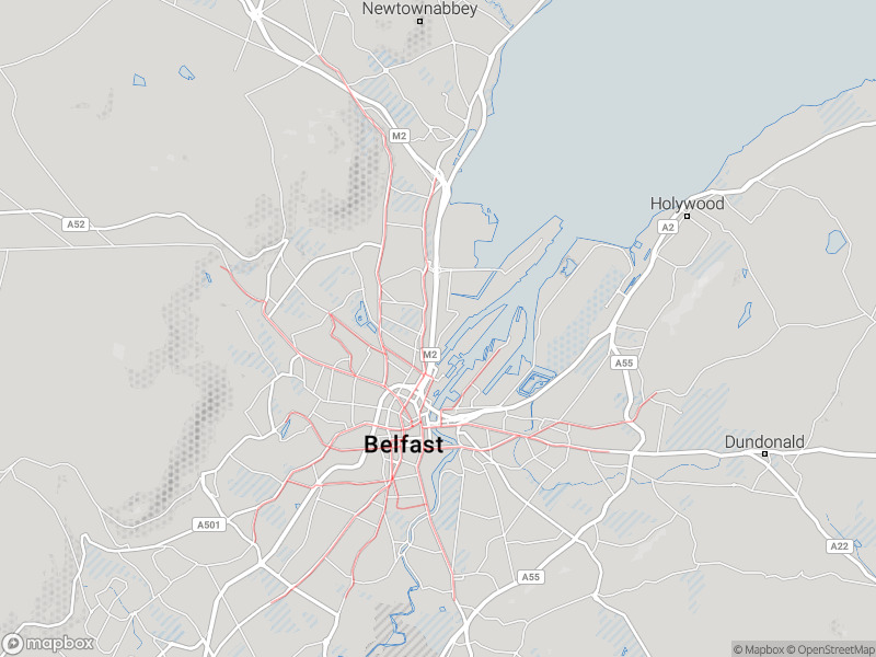 Tramway map Belfast - Travegeo by ShareMap