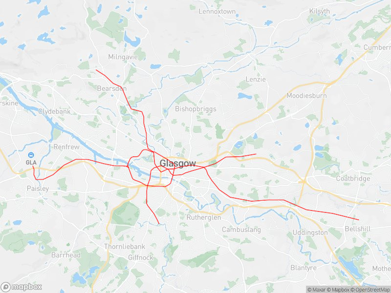 Unofficial Glasgow Subway Expansion - Travegeo by ShareMap