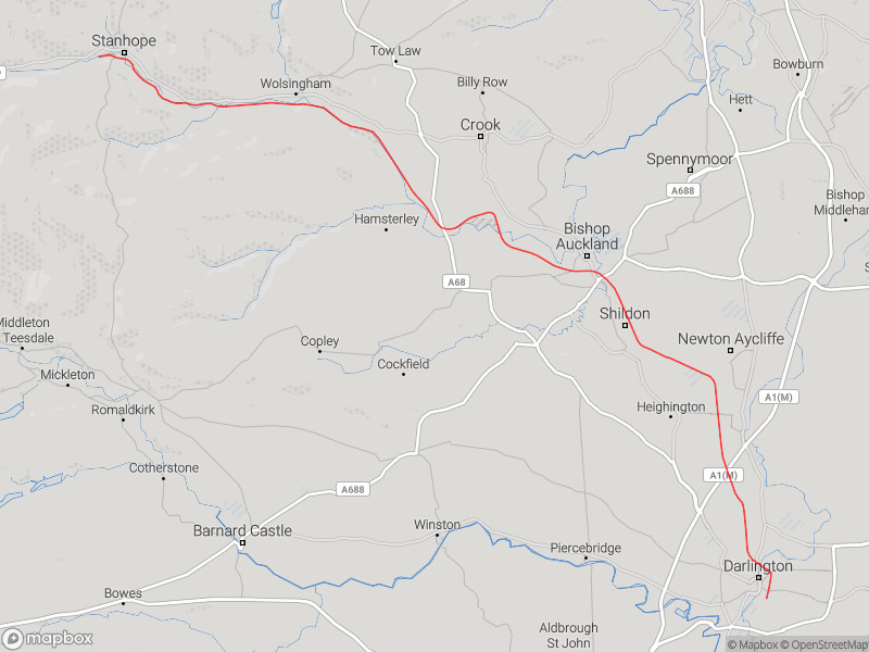 Unofficial Weardale Teesdale Railway Network Route Proposal - Travegeo ...
