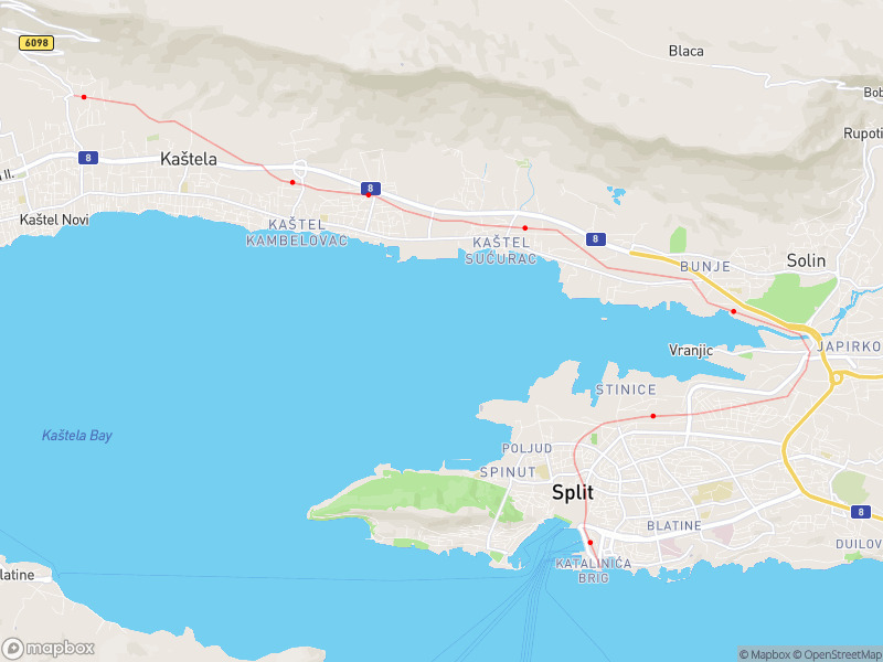 Split Suburban Rail Map - Travegeo by ShareMap