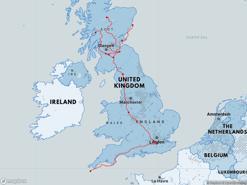 Caledonian Sleeper - Travegeo by ShareMap
