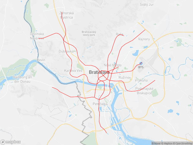 Bratislava Metro Vision - Travegeo by ShareMap