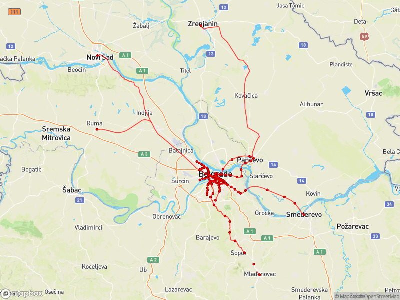 Metro Beograd - Travegeo by ShareMap