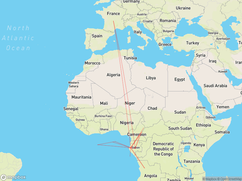 Camair-Co Route Map - Travegeo by ShareMap