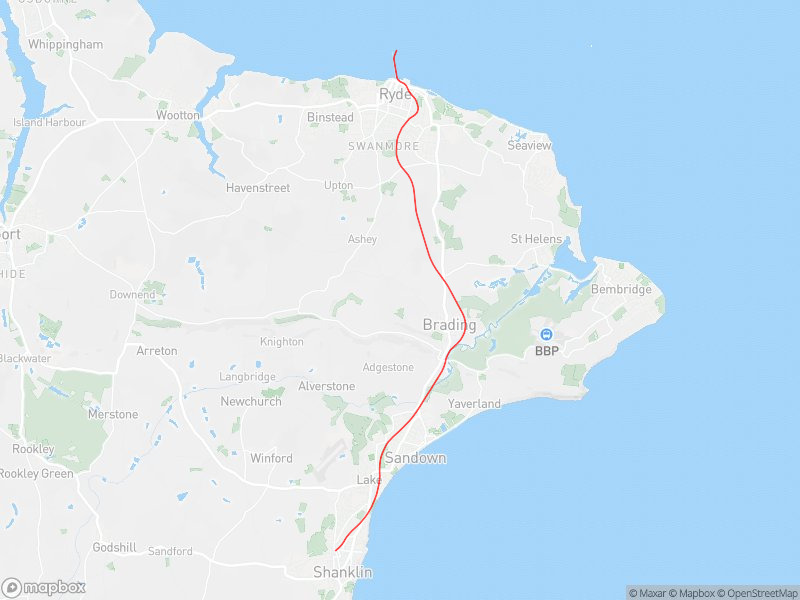 Island Line Isle of Wight - Travegeo by ShareMap