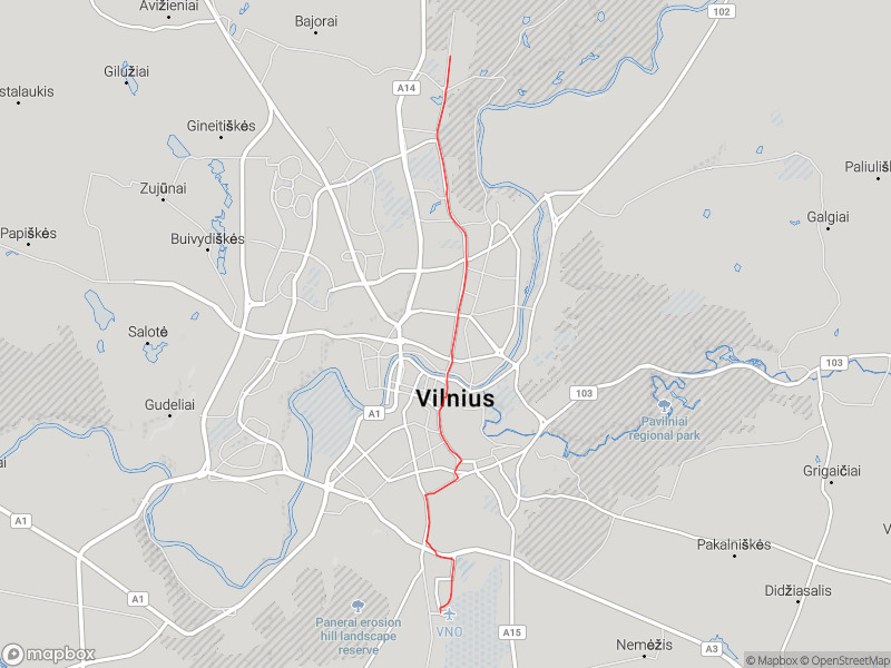Vilnius tram - Travegeo by ShareMap