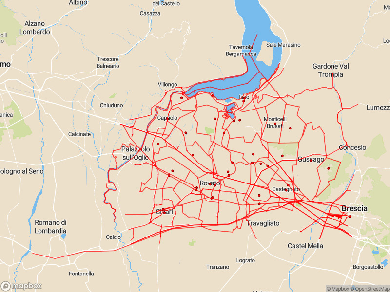 Franciacorta - Travegeo by ShareMap