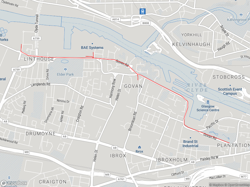 Glasgow and Ibrox Tramway - Travegeo by ShareMap