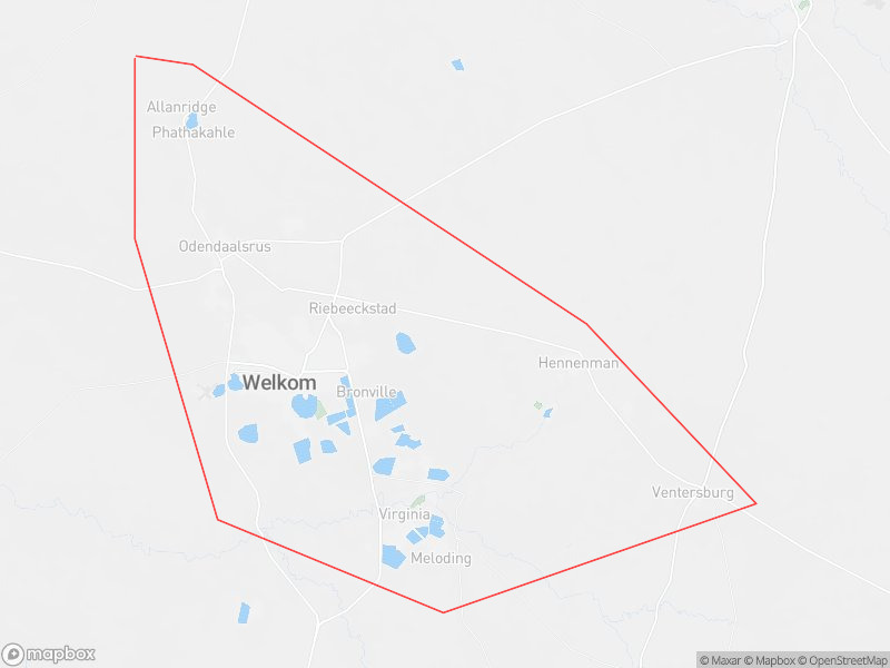 Matjhabeng - Travegeo by ShareMap