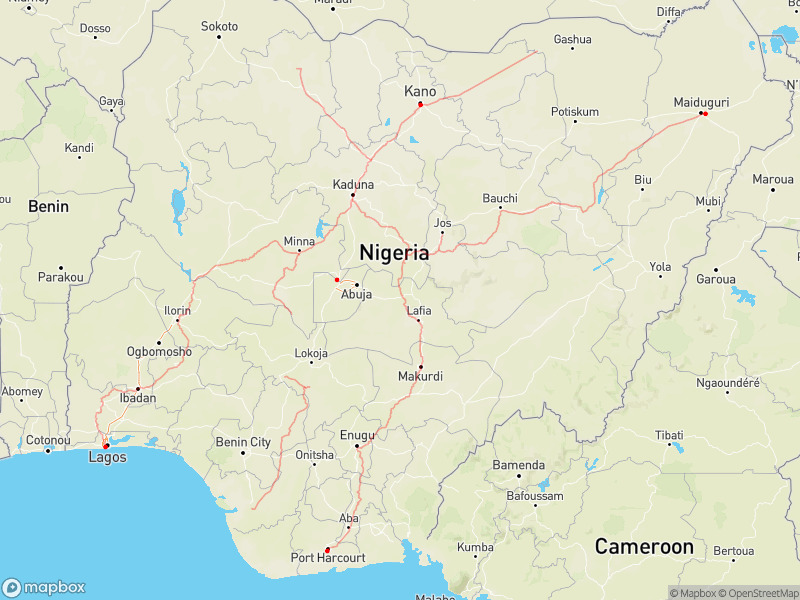 Nigerian Railway and Stakeholders - Travegeo by ShareMap