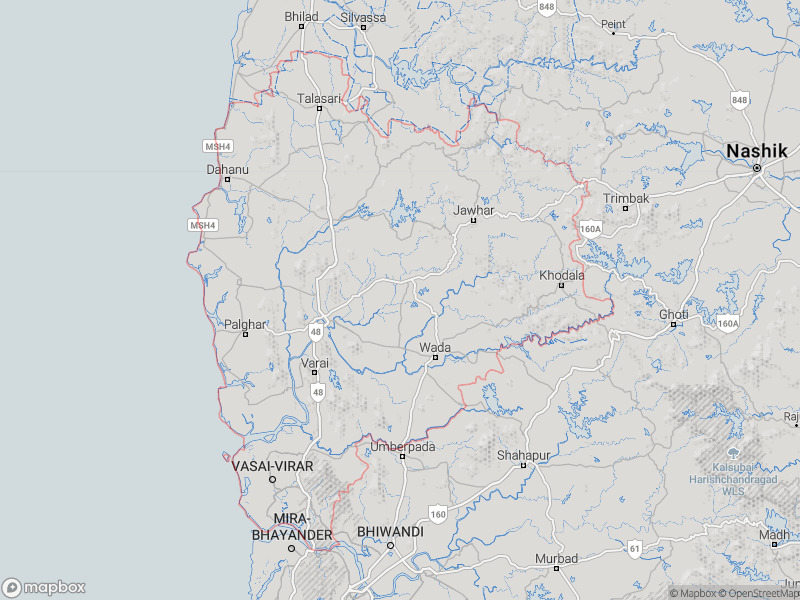 Palghar District map - Travegeo by ShareMap