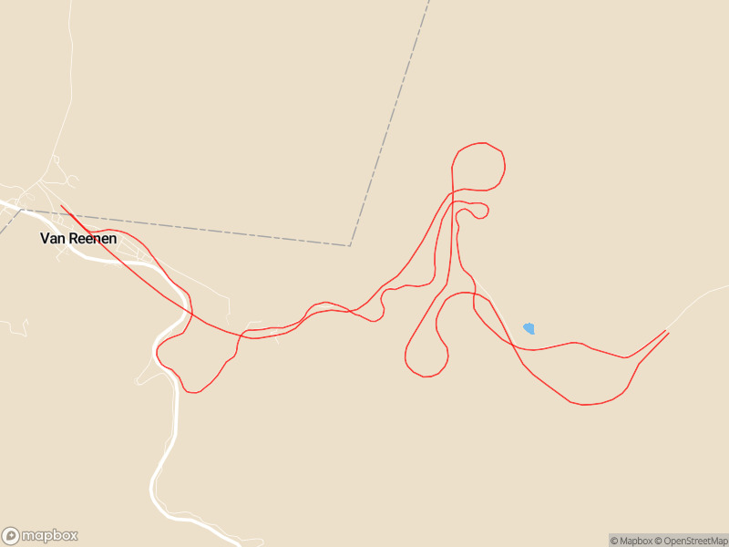 Van Reenen Pass - Travegeo by ShareMap