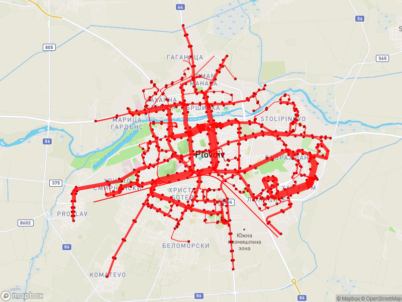 bus-plovdiv - Travegeo by ShareMap