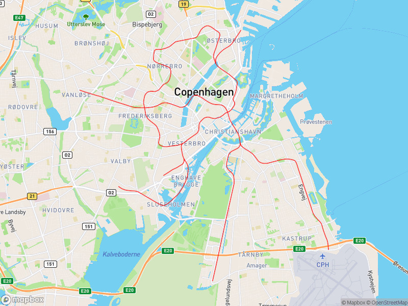 Letbane Kopenhagen - Travegeo by ShareMap