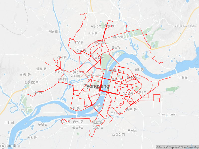 bus pyongyang fictif - Travegeo by ShareMap