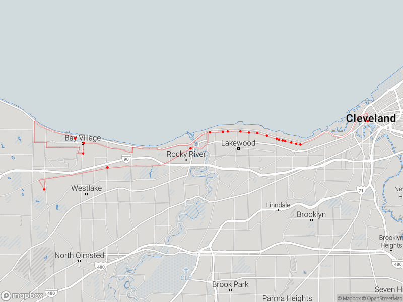 Cleveland Rail and Bus Rapid Transit - Travegeo by ShareMap