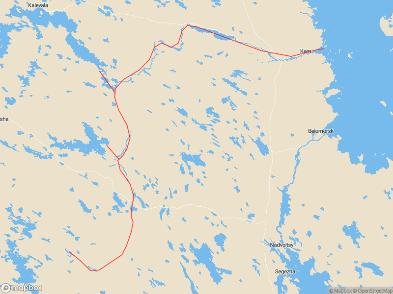 Rivers 50m=Kem river river - Travegeo by ShareMap