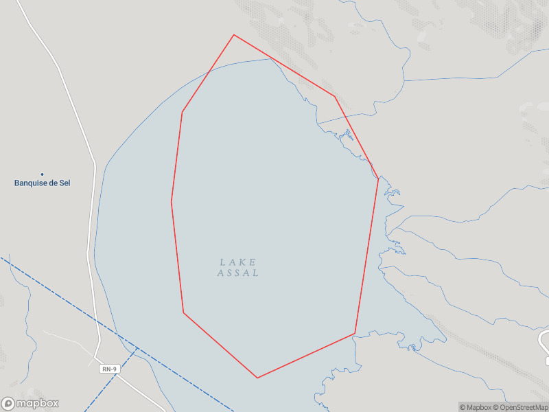 Lakes 50m=Lake Assal - Travegeo by ShareMap